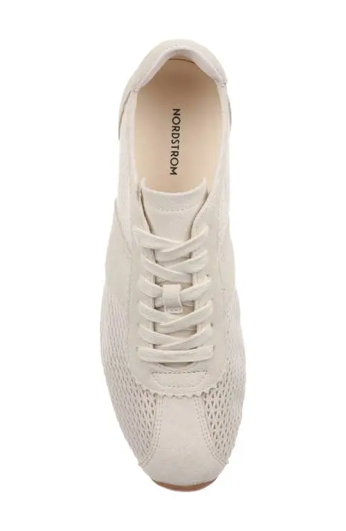Nordstrom Openwork Low-top Sneakers - Beige Pearled