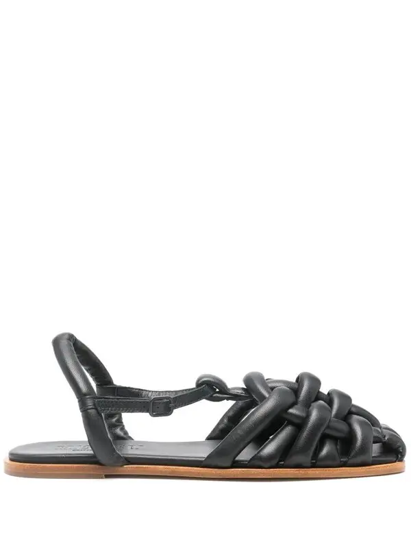 Hereu Cabersa Flat Sandals - Black