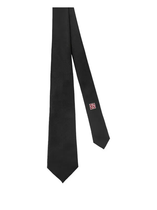 Giorgio Armani Classic Neck Tie - Black