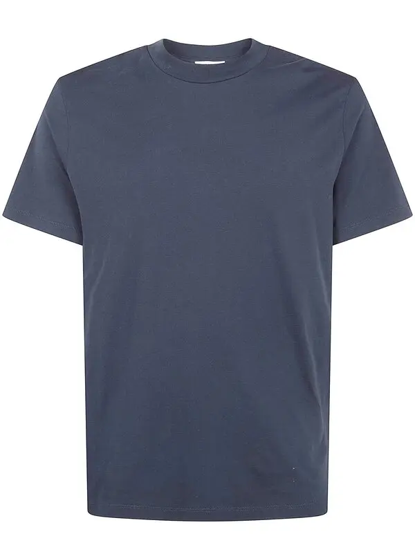 JIL SANDER Crewneck Short Sleeves Classic T-shirt - Blue