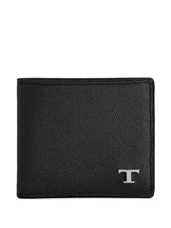 TOD`S Classic Wallet With Coin Holder - Black