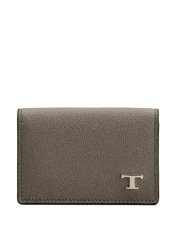 TOD`S Classic Card Holder - Gray