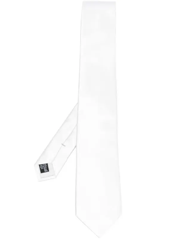 Giorgio Armani Classic Neck Tie - White