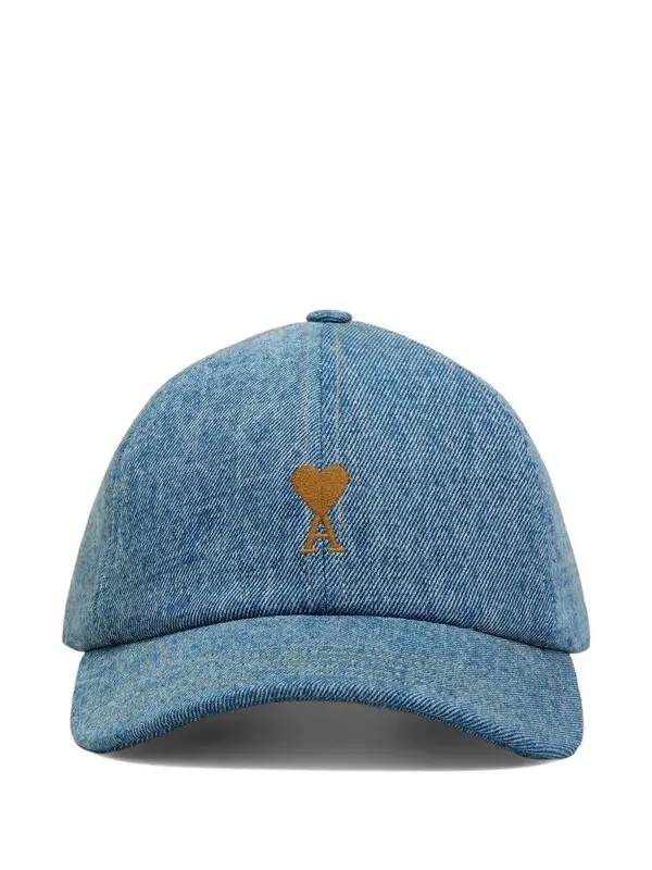 Ami De Coeur" Embroidery Cap - Blue