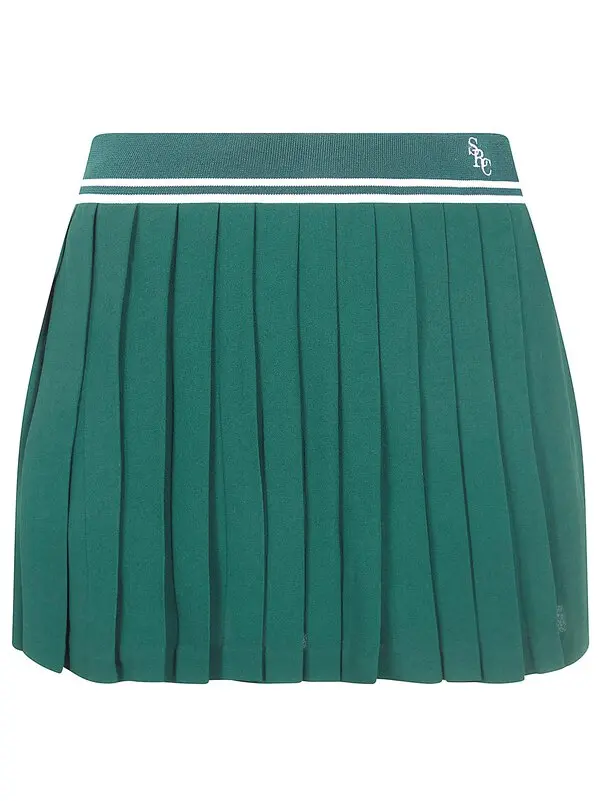 SPORTY & RICH Src" Abigail Skirt - Green