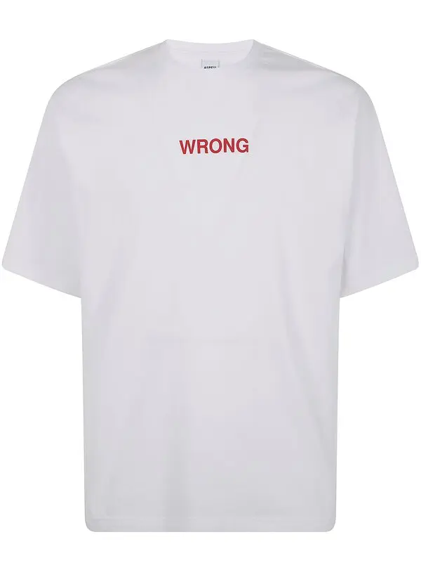 Aspesi Wrong" T-shirt