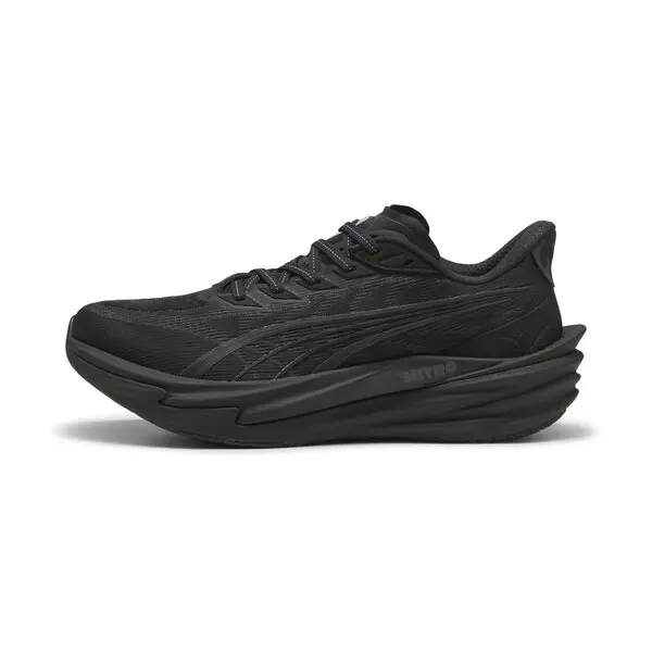 PUMA Deviate Nitro™ 4 Wide Road Running Sneakers - Black