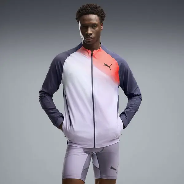 PUMA Lightspeed Ultraweave Running Jacket - Gray