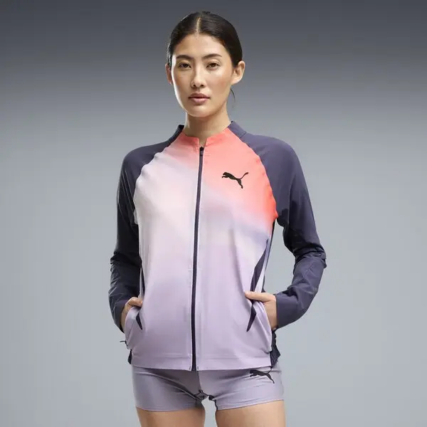 PUMA Lightspeed Ultraweave Lightweight Running Jacket - Gray