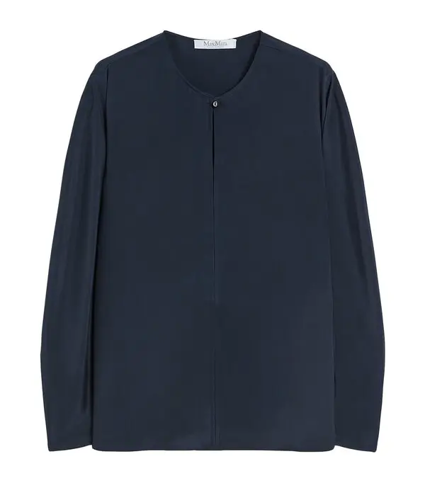 Max Mara Stretch-silk Blouse