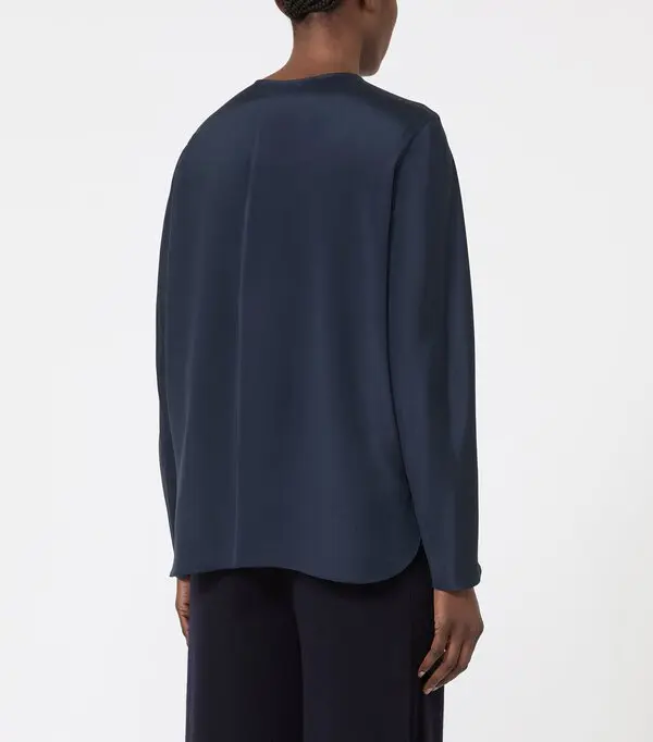 Max Mara Stretch-silk Blouse