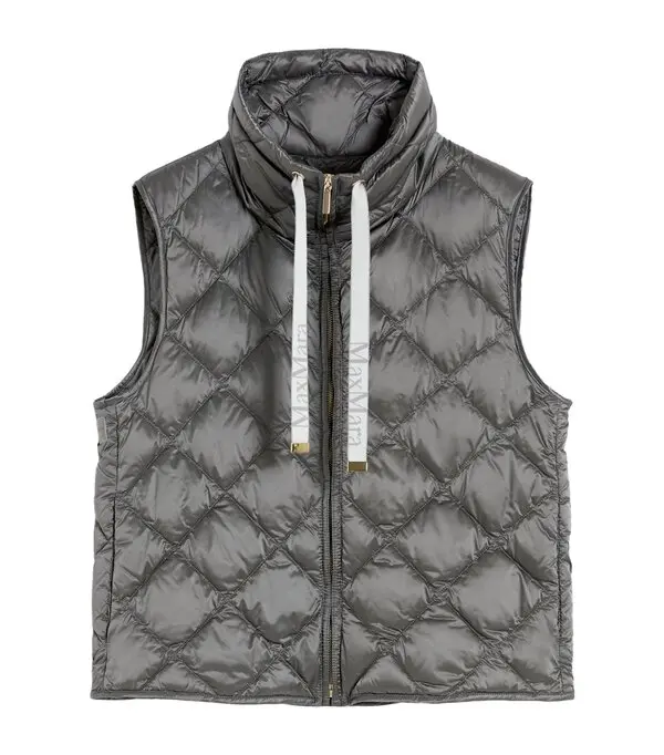 Max Mara The Cube Down Gilet - Grey