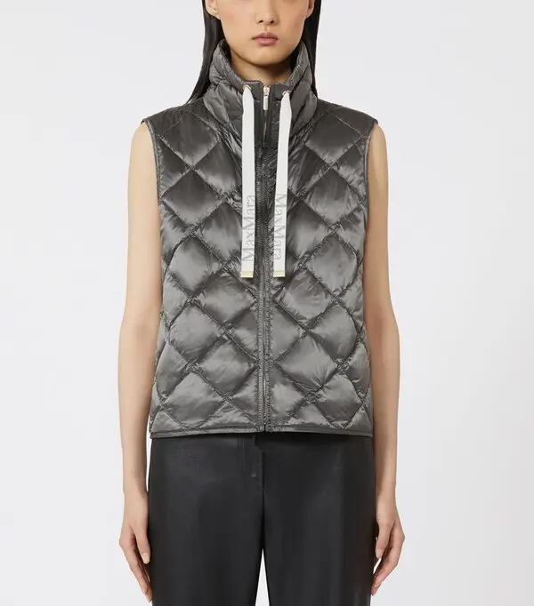 Max Mara The Cube Down Gilet - Grey