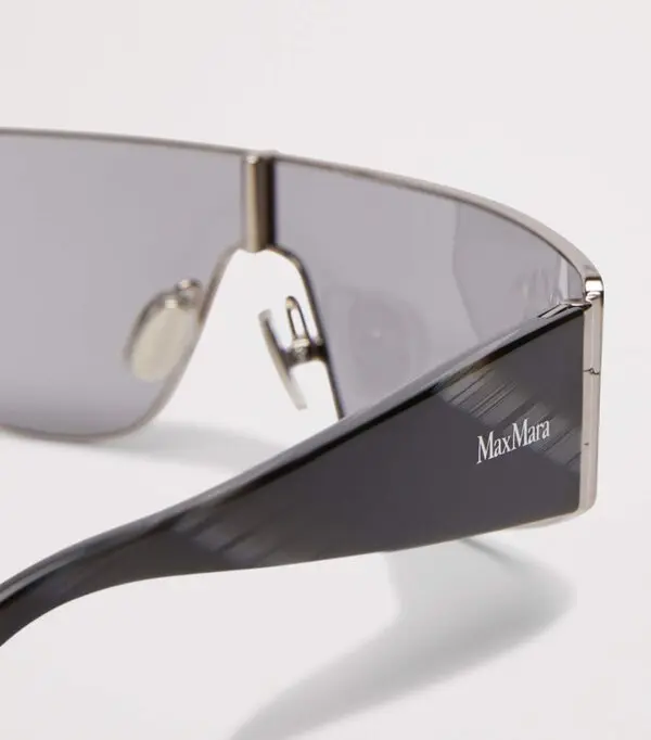 Max Mara Metal Shield Sunglasses