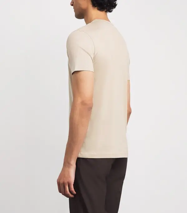 Sunspel Supima Cotton Classic T-shirt - Beige