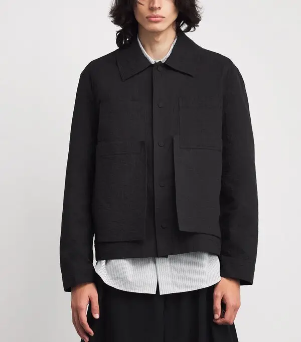 CRAIG GREEN Cotton Embroidered Worker Jacket