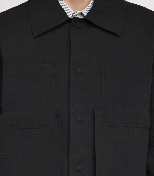 CRAIG GREEN Cotton Embroidered Worker Jacket