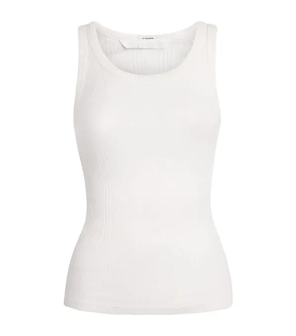 MOTHER Cotton Runner Up Tank Top - Blue