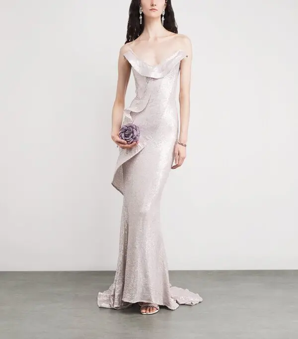 Maticevski Sequinned Zya Gown