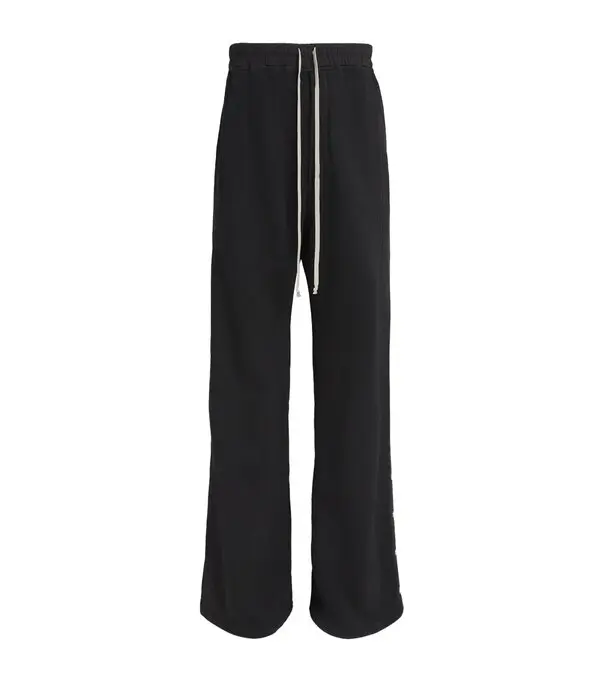 Rick Owens Heavy Jersey Furka Sweatpants - Black