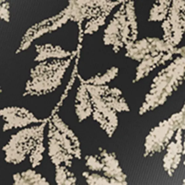 Max Mara Silk Printed Square Scarf - Black