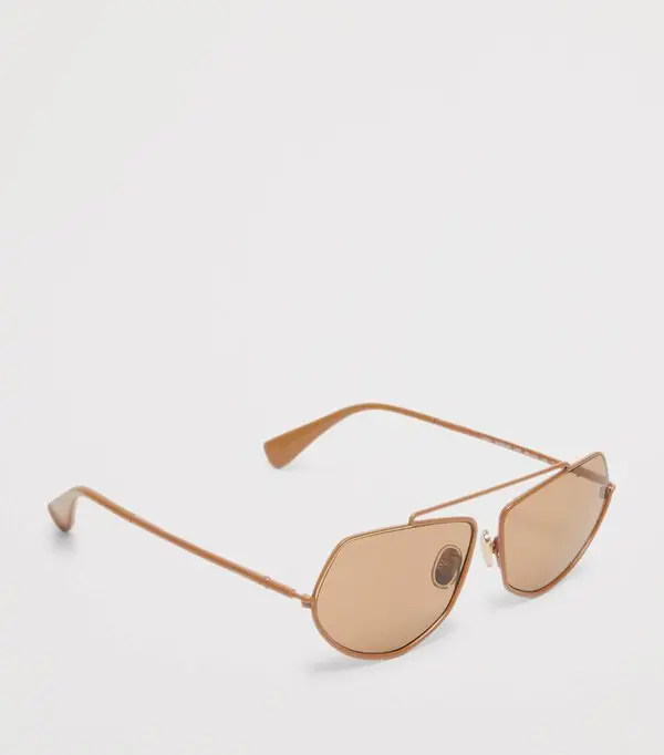 Max Mara Metal Square Sunglasses