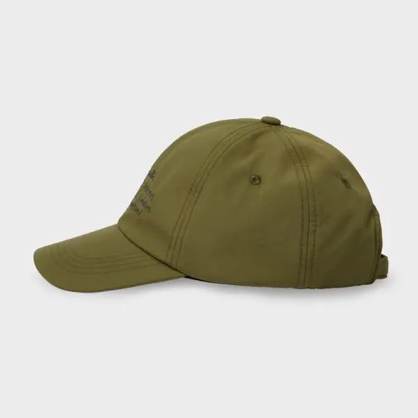 Paul Smith Floral Street Cap - Brown