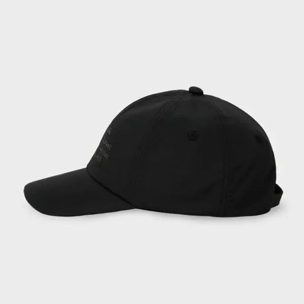 Paul Smith Floral Street Cap - Black