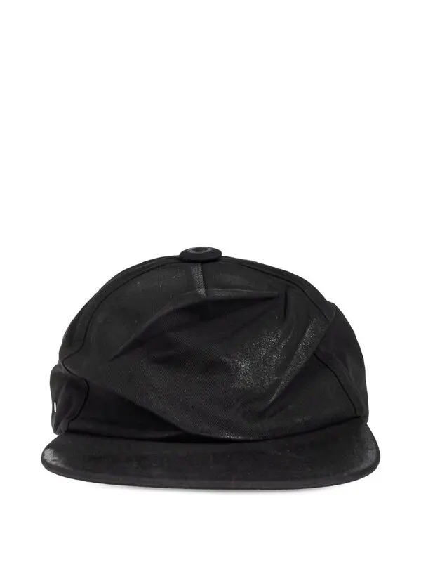 MAISON MARGIELA Cotton Baseball Cap - Black