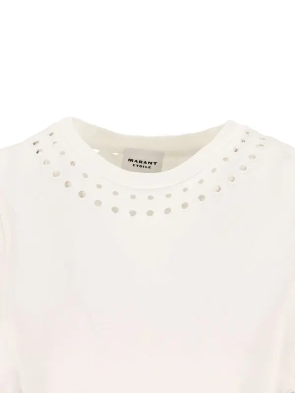 MARANT ETOILE Oydle Cotton Top - Beige
