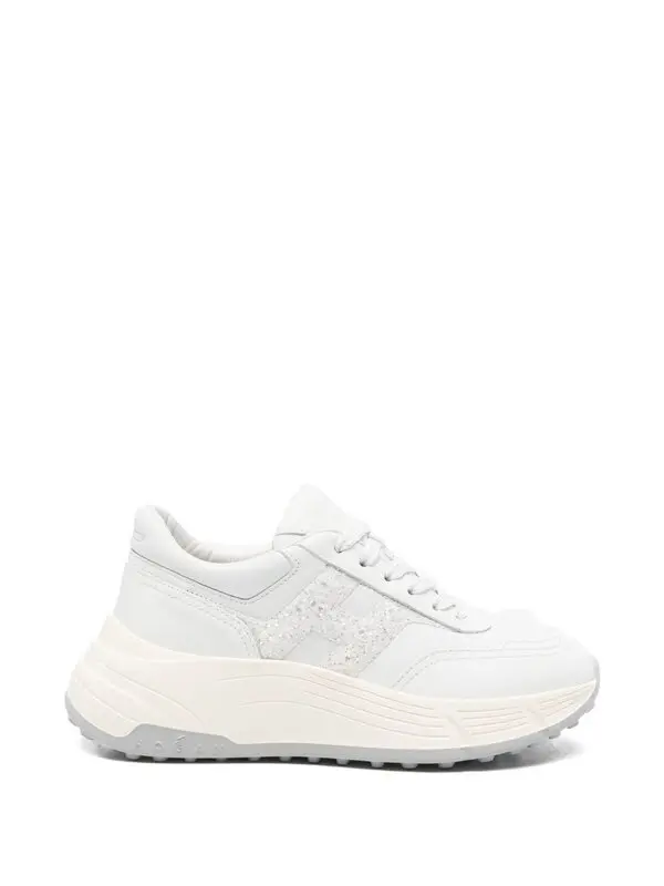 Hogan Hi-fi Leather Sneakers - White