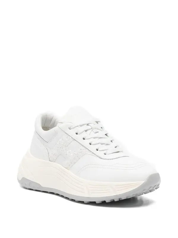 Hogan Hi-fi Leather Sneakers - White