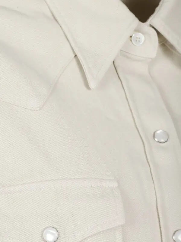 A.p.c. Cotton Shirt - Beige