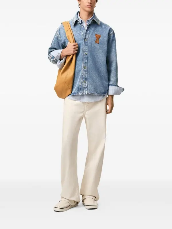 Ami De Coeur Denim Shirt - Blue
