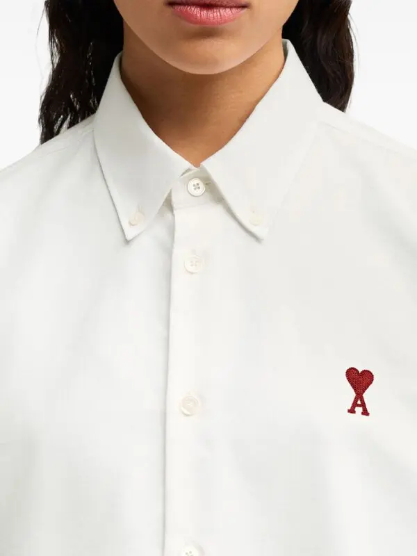 AMI Paris De Coeur Cotton Shirt