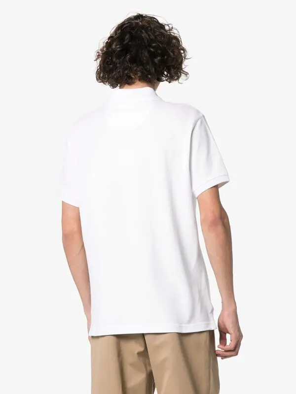 Barbour Tartan Polo - White