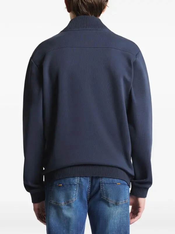 FAY High Collar Jacket - Blue