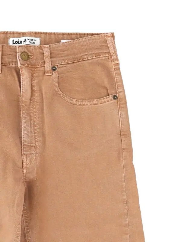 LOIS Palas Wide Leg Jeans - Brown