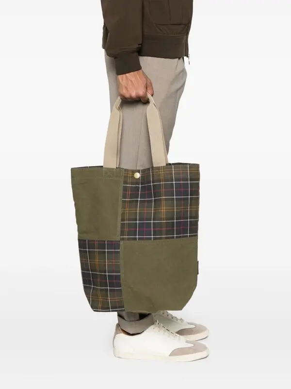 Barbour Patchwork Transport Shoulder Bag