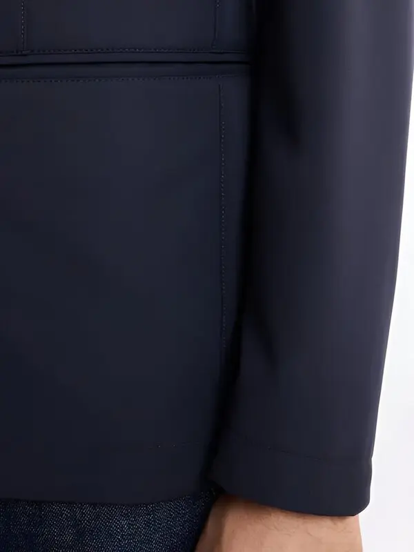 FAY Stretch Nylon Jacket - Blue