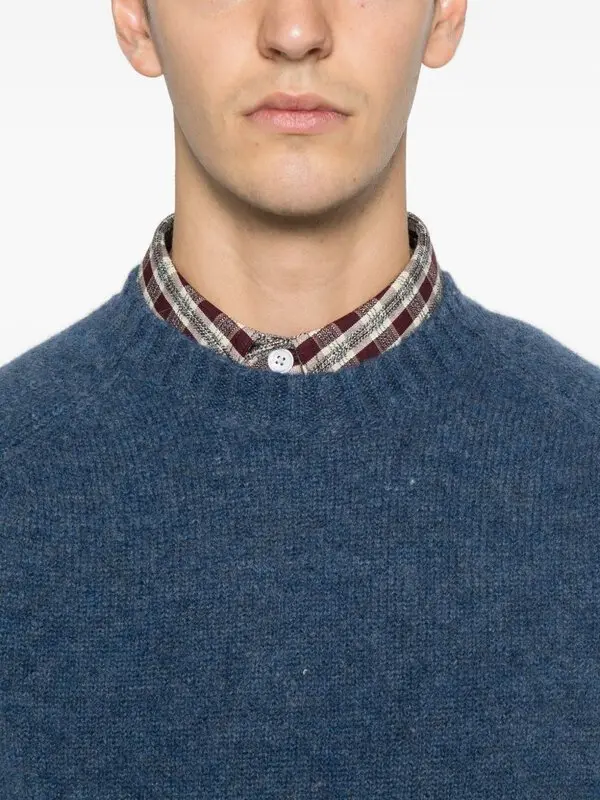 FILIPPO DE LAURENTIIS Crew Neck With Hammer Sleeves