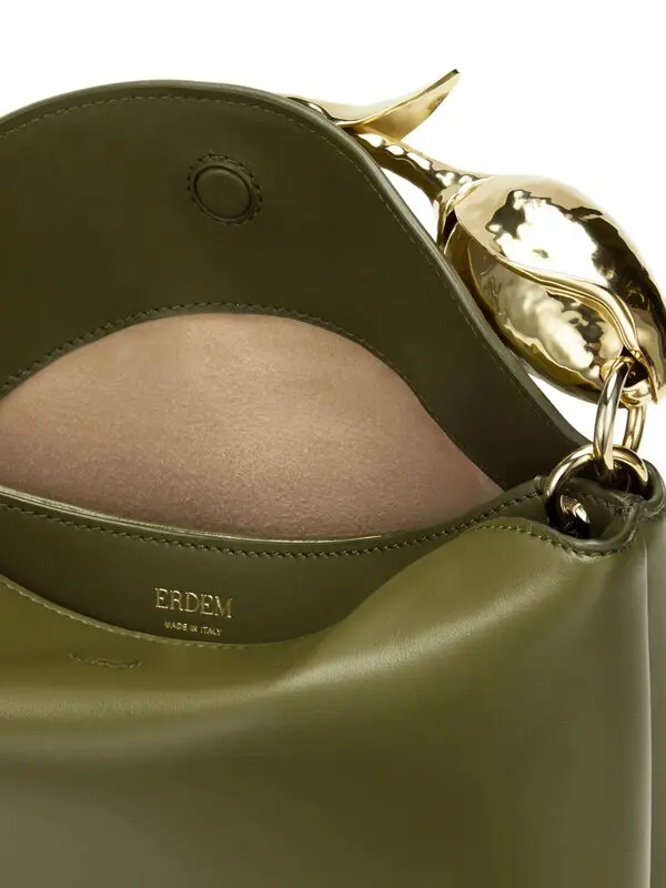 Erdem Bloom Midi Bag - Green