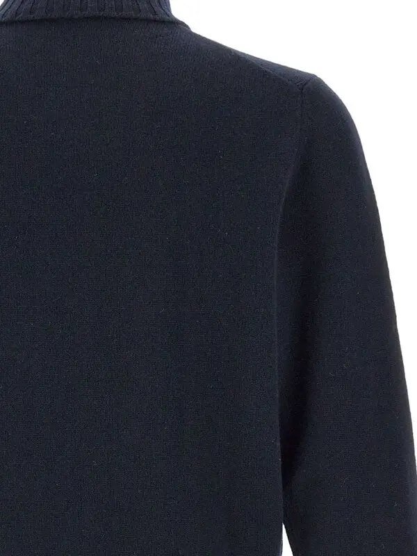 FILIPPO DE LAURENTIIS Braided Turtleneck Pullover