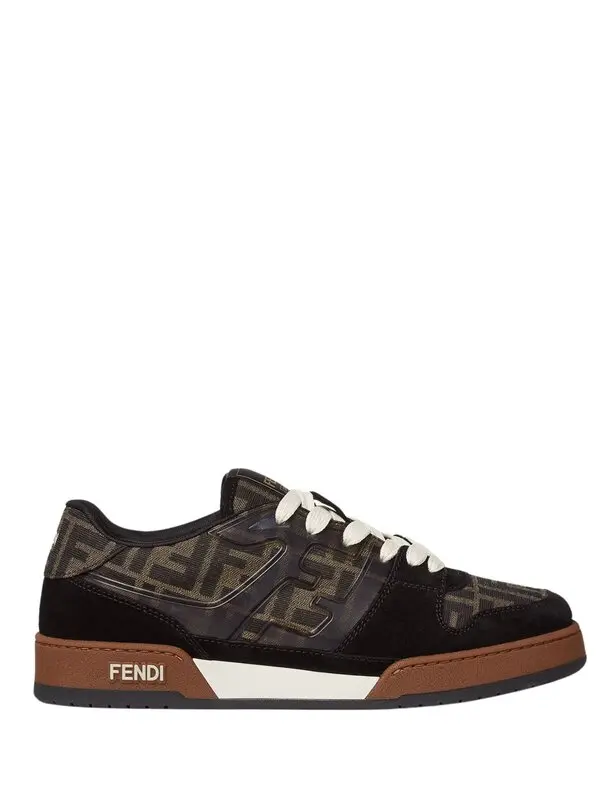 Fendi Match Sneakers - Black
