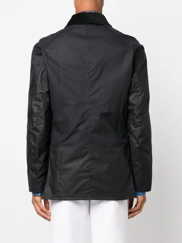 Barbour Ashby Wax Jacket - Blue