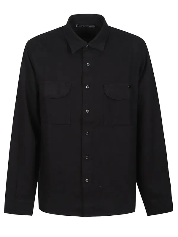 MASSIMO OSTI STUDIO Logo Shirt - Black