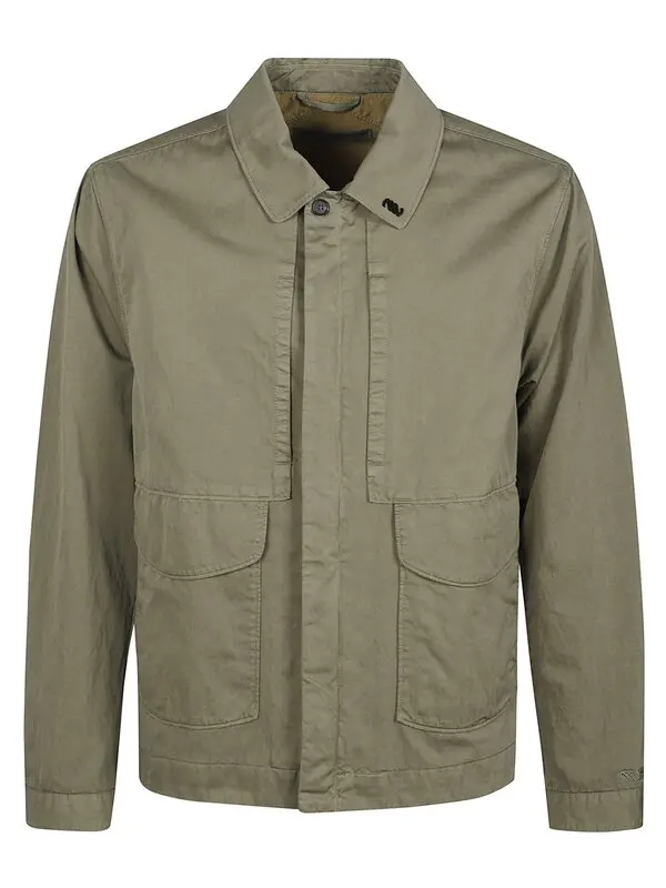 MASSIMO OSTI STUDIO Cotton And Nylon Jacket - Green