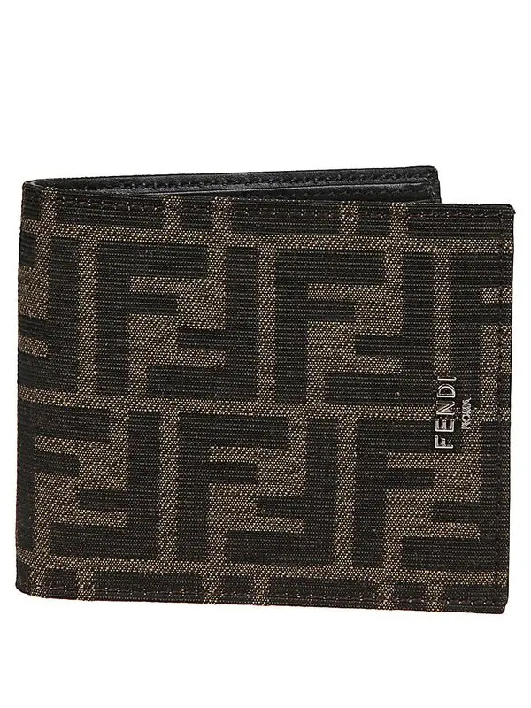 Fendi Bi-fold Wallet - Black