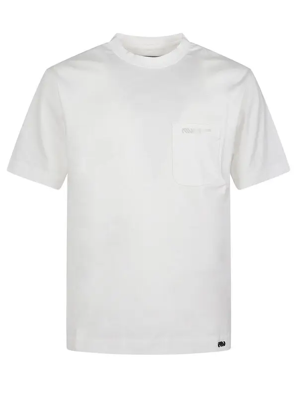 MASSIMO OSTI STUDIO T-shirt With Pocket - White