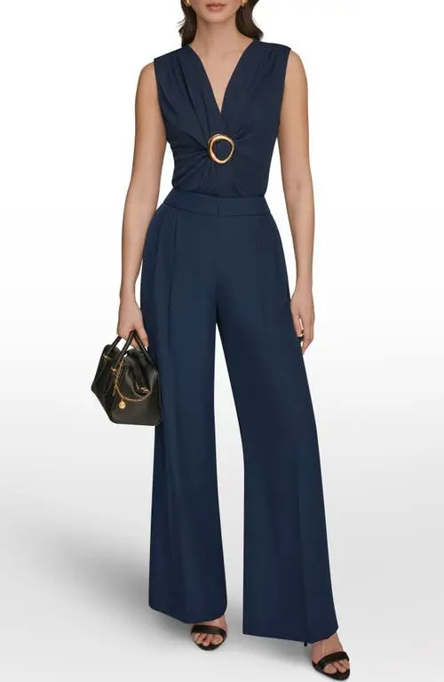 Donna Karan New York High-waisted Wide-leg Pants